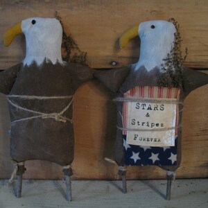 Primitive Americana Bald Eagle Tuck - Etsy