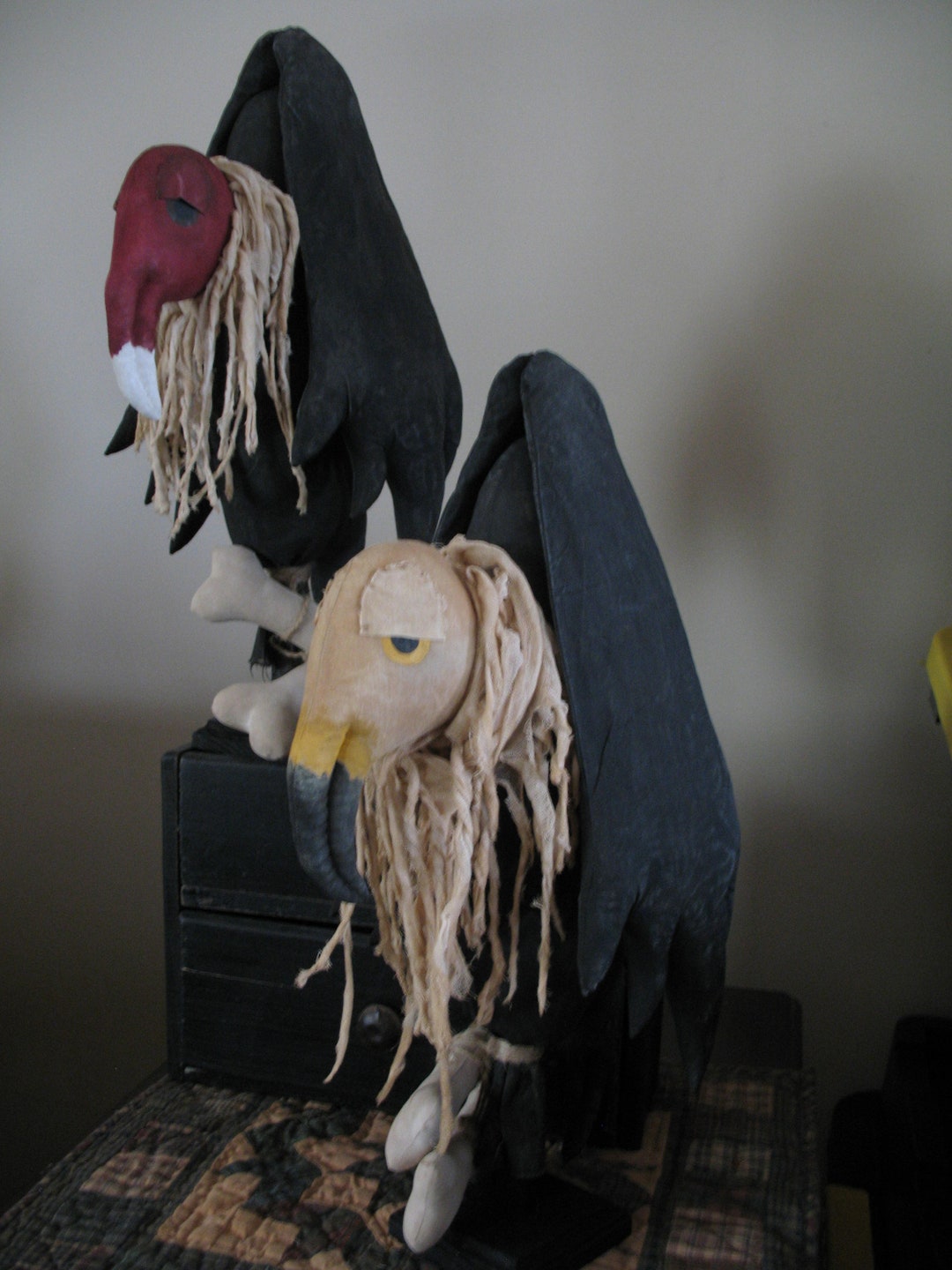 Primitive Halloween Vulture/buzzard - Etsy