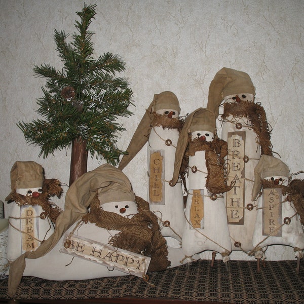 Primitive Winter - Etsy