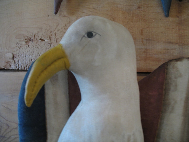 Primitive Americana Eagle With Star Banner - Etsy