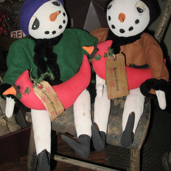 Primitive Winter - Etsy