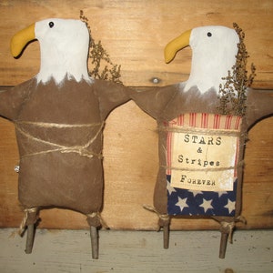 Primitive Americana Bald Eagle Tuck - Etsy