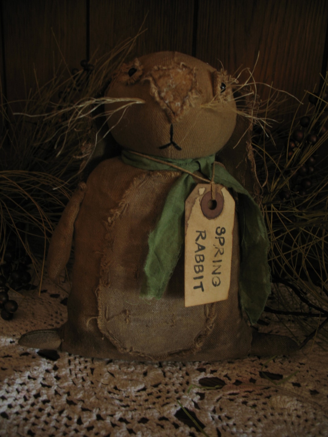 Primitive Spring Bunny Rabbit - Etsy