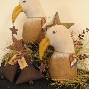 Primitive Americana Bald Eagle Head Sitter - Etsy