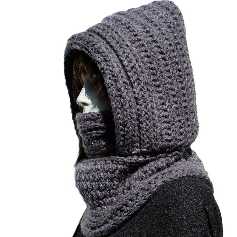Hooded Scarf - Etsy