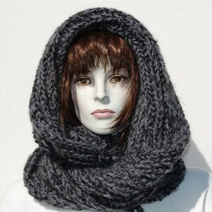 Infinity Scarves for Women-knit Scarf Wool-oversized Infinity Scarf ...