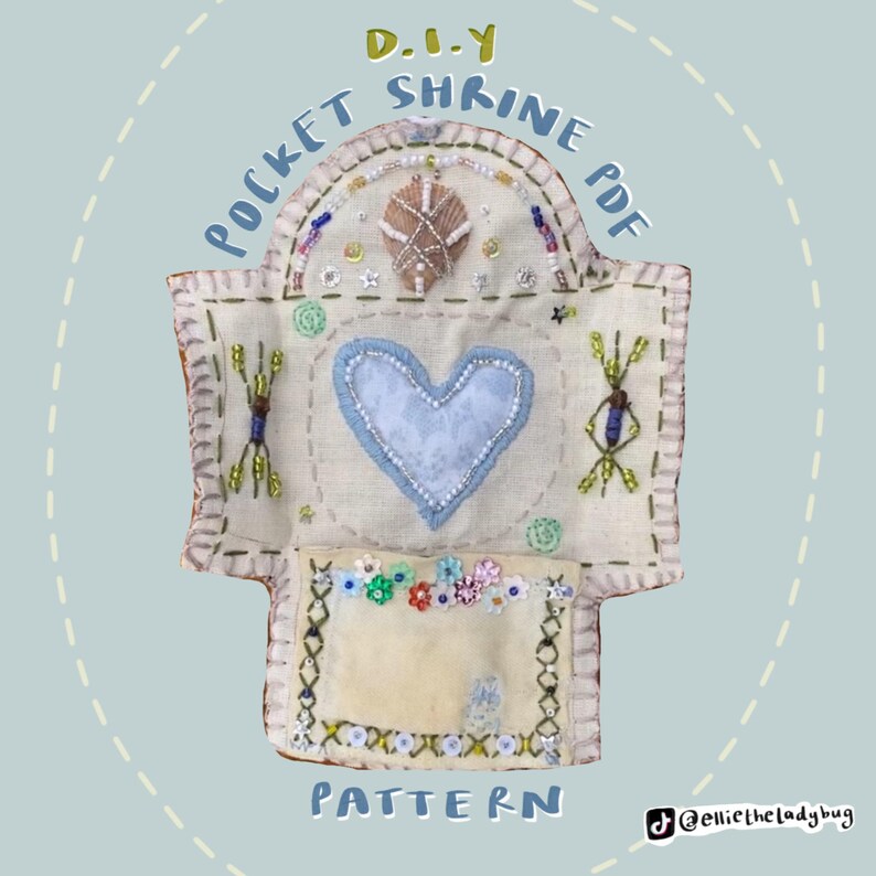 DIY Pocket Altar/shrine Digital Template and Basic Instructions - Etsy UK