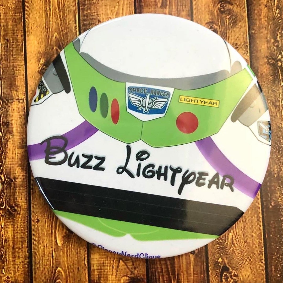 Buzz Lightyear 3" Button - Etsy