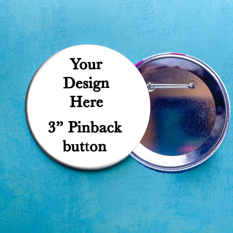 3 Inch Pins Custom - Etsy