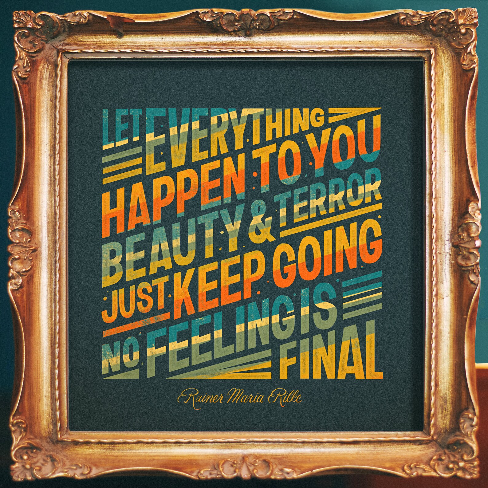 Inspirational Wall Art, Inspirational Quotes, Colorful Wall Art ...