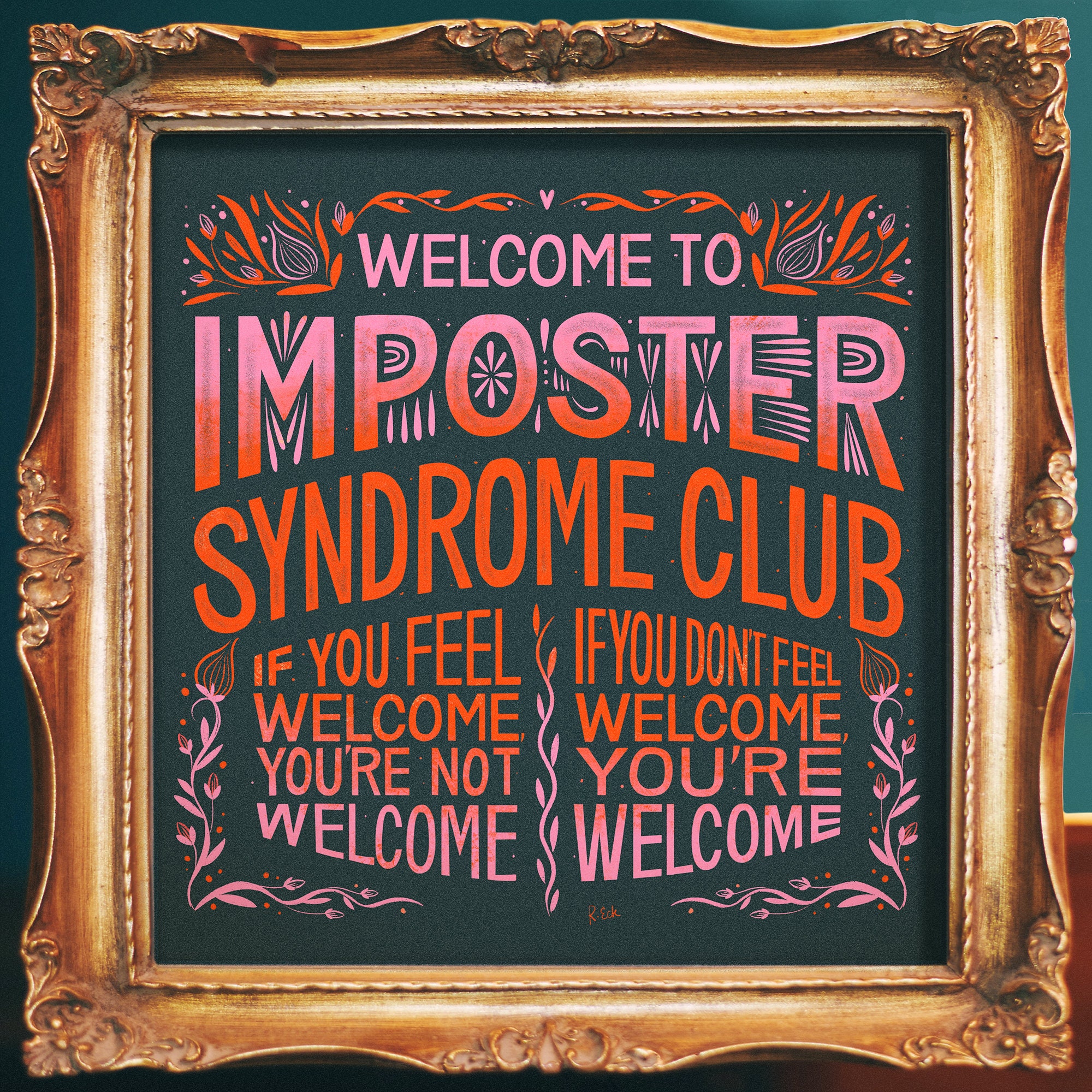 Imposter Syndrome Funny Prints Digital Print Mental Health - Etsy Imposter Syndrome Funny Prints Digital Print Mental Health - Etsy