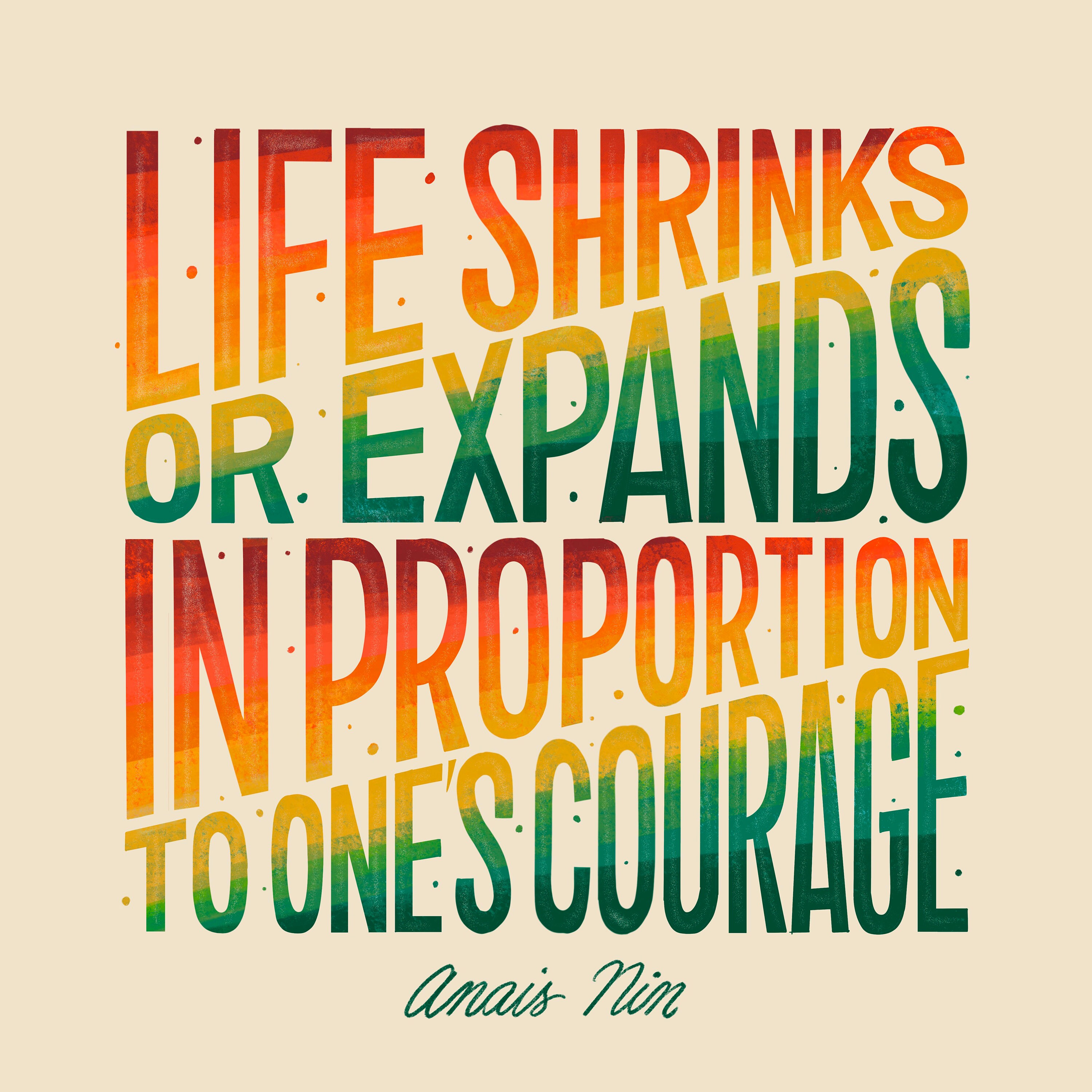 Inspirational Art, Typographic Poster, Gallery Wall Art, Rainbow Wall ...