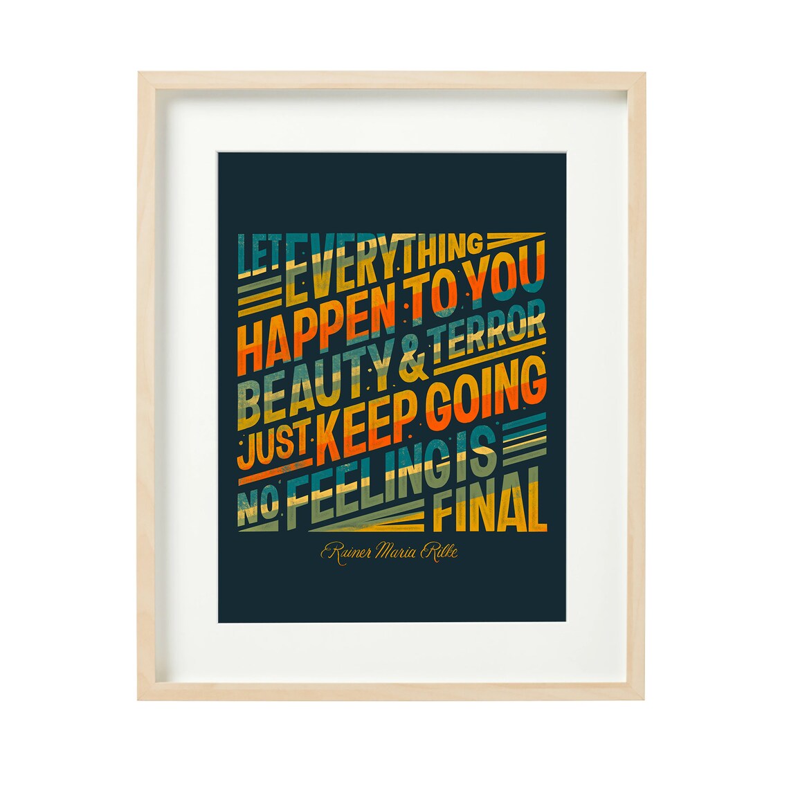 Inspirational Wall Art, Inspirational Quotes, Colorful Wall Art ...