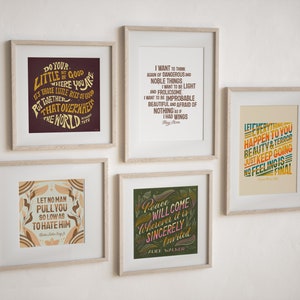 Inspirational Quotes Wall Art, Civil Rights Art, Desmond Tutu ...