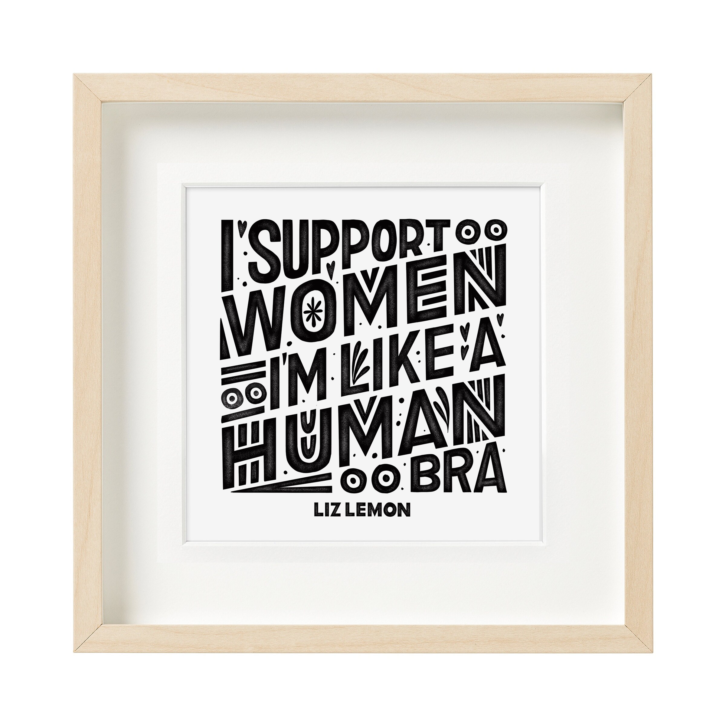 Liz Lemon Food Poster