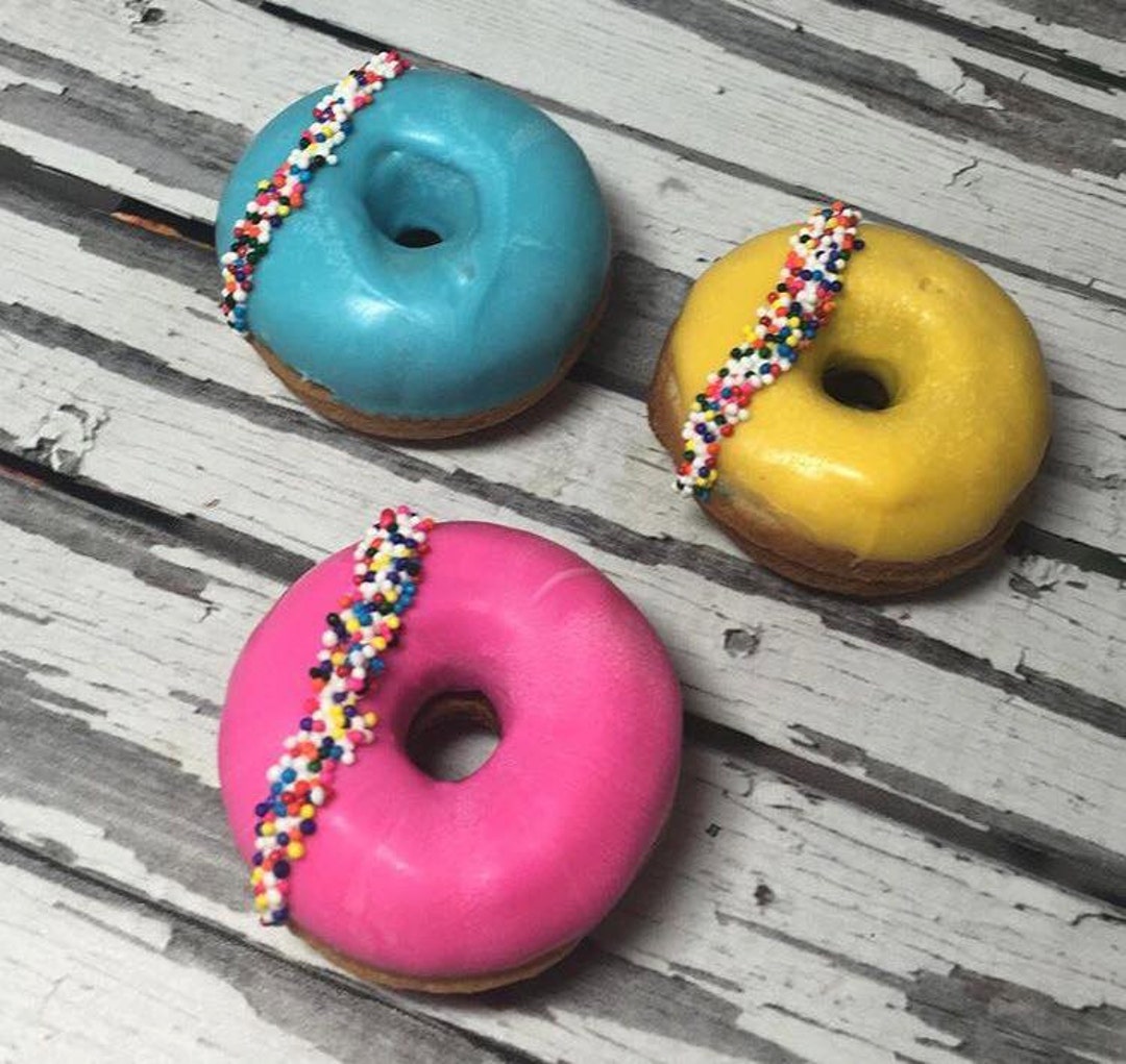 1 Dozen Sprinkle Mini Donuts Birthday Favors Wedding Sweets Table Baby ...