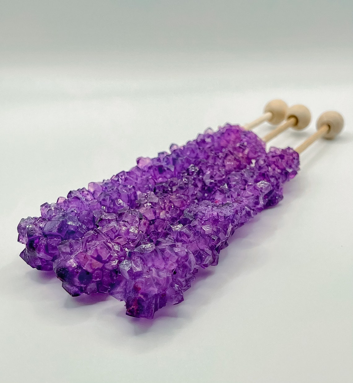 12 Royal Purple Rock Candy Sugar Sticks Grape Sweets Table | Etsy