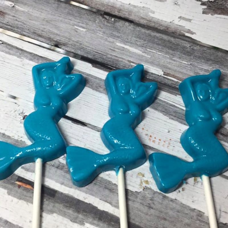 Mermaid Lollipops - Etsy