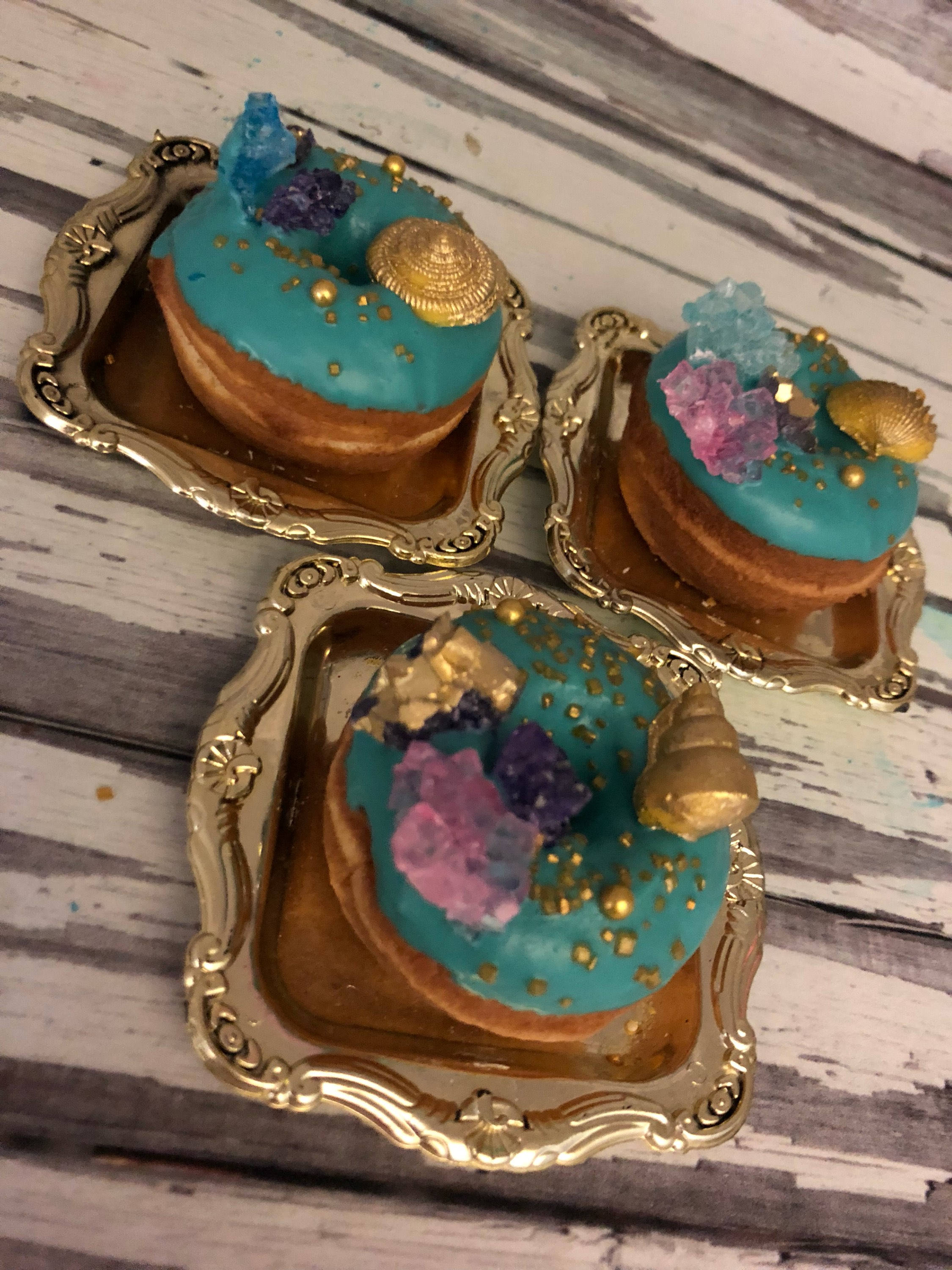 12 Beach Mermaid Theme Party Sweets Table Treats Sea Shell - Etsy