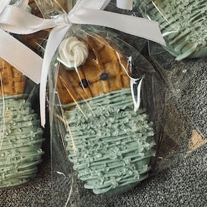 1 Dozen Sage Sugar Nutter Butter Baby Girl Boy Shower Favors Party ...