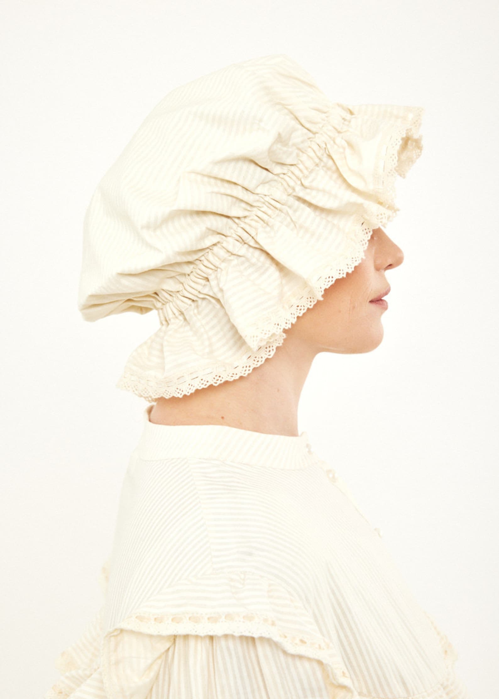 Beautiful Set of Vintage Nightgown and Sleeping Hat - Etsy