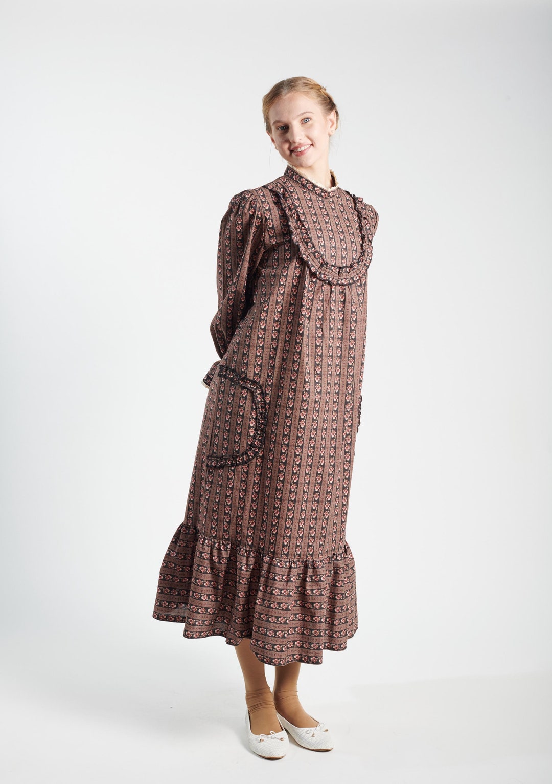 A Beautiful Country Style Dress Dress-da | Yerushalayma - Etsy