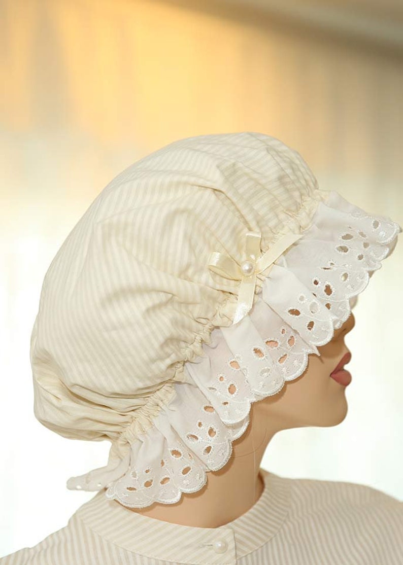 Beautiful Set of Vintage Nightgown and Sleeping Hat - Etsy