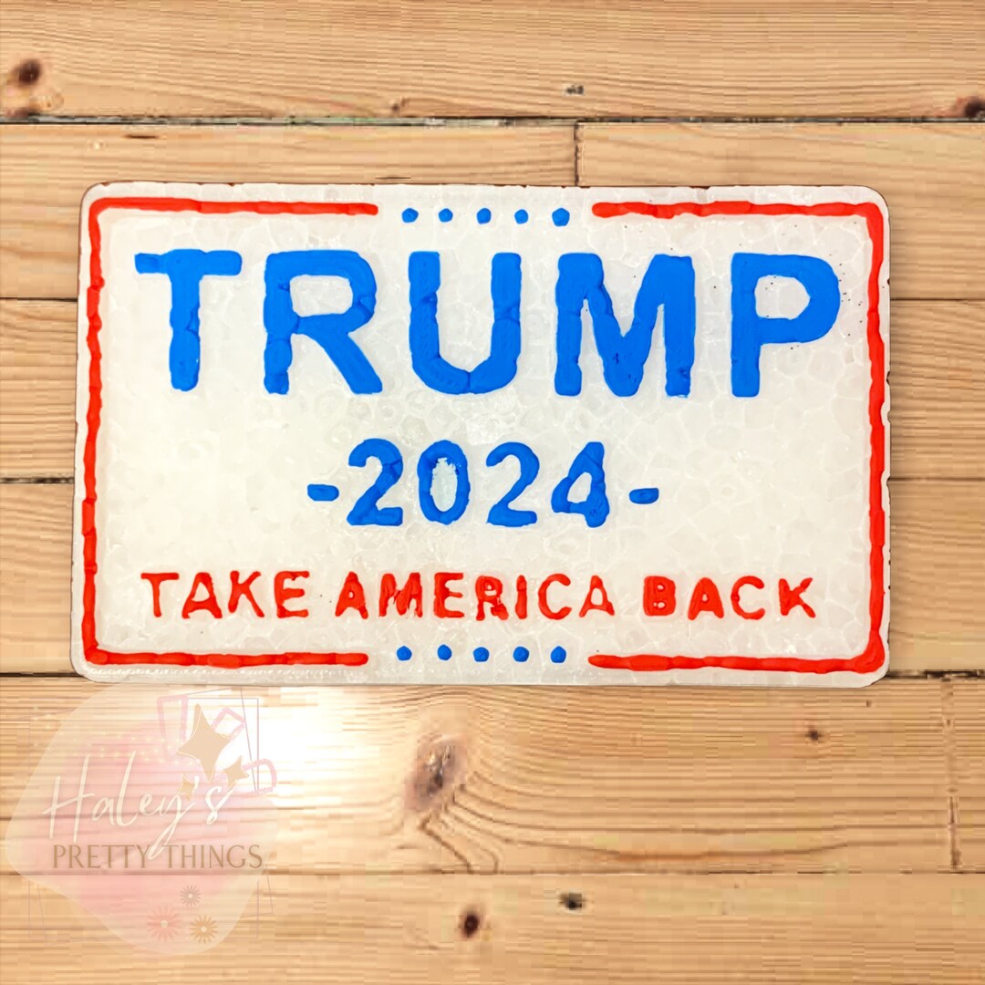 Trump 2024 Take America Back Silicone Mold for Car Freshie - Etsy