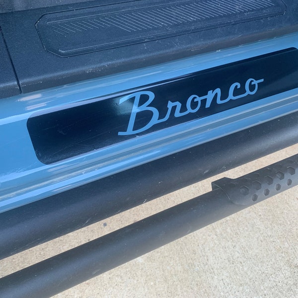 Ford Bronco Script - Etsy