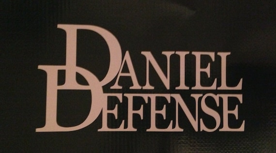 2 two Daniel Defense AR15 Vinyl Decals Free Shipping - Etsy