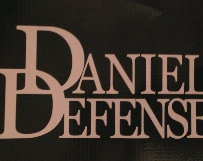 2 (two) Daniel Defense AR15 Vinyl Decals Free Shipping - Etsy