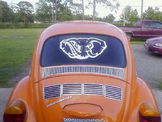 Alabama Angry Elephant Vinyl Decals Stickers Free Shipping | Etsy