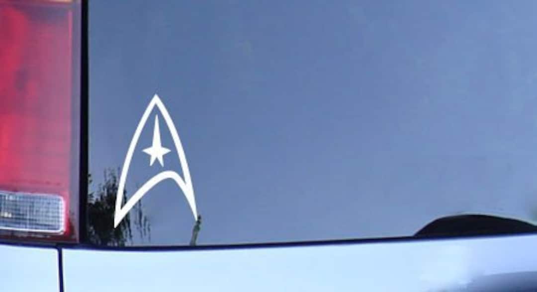 Two (2) Star Trek Federation Vinyl Sticker Decals Free Shipping - Etsy