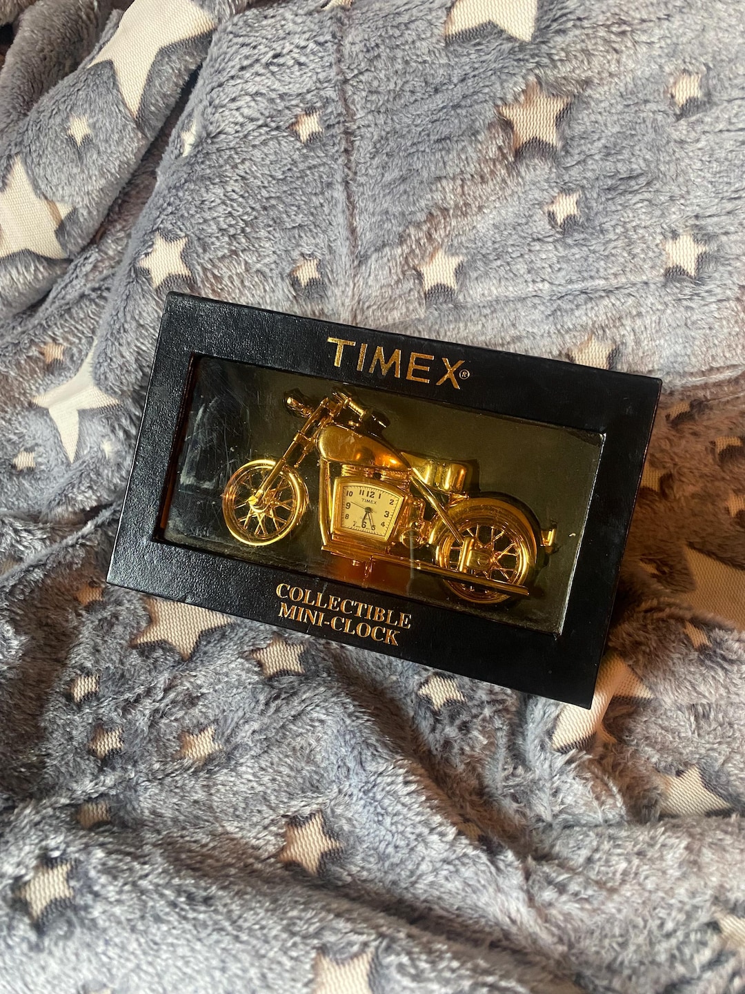 1990’s Timex Mini Motorcycle Clock - Etsy