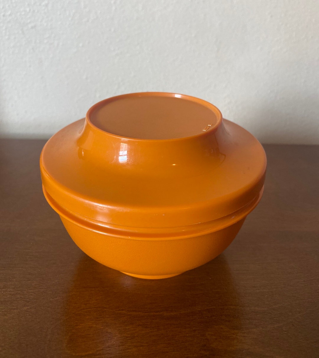 Vintage Orange Serve and Seal Tupperware Dish (1437) - Etsy