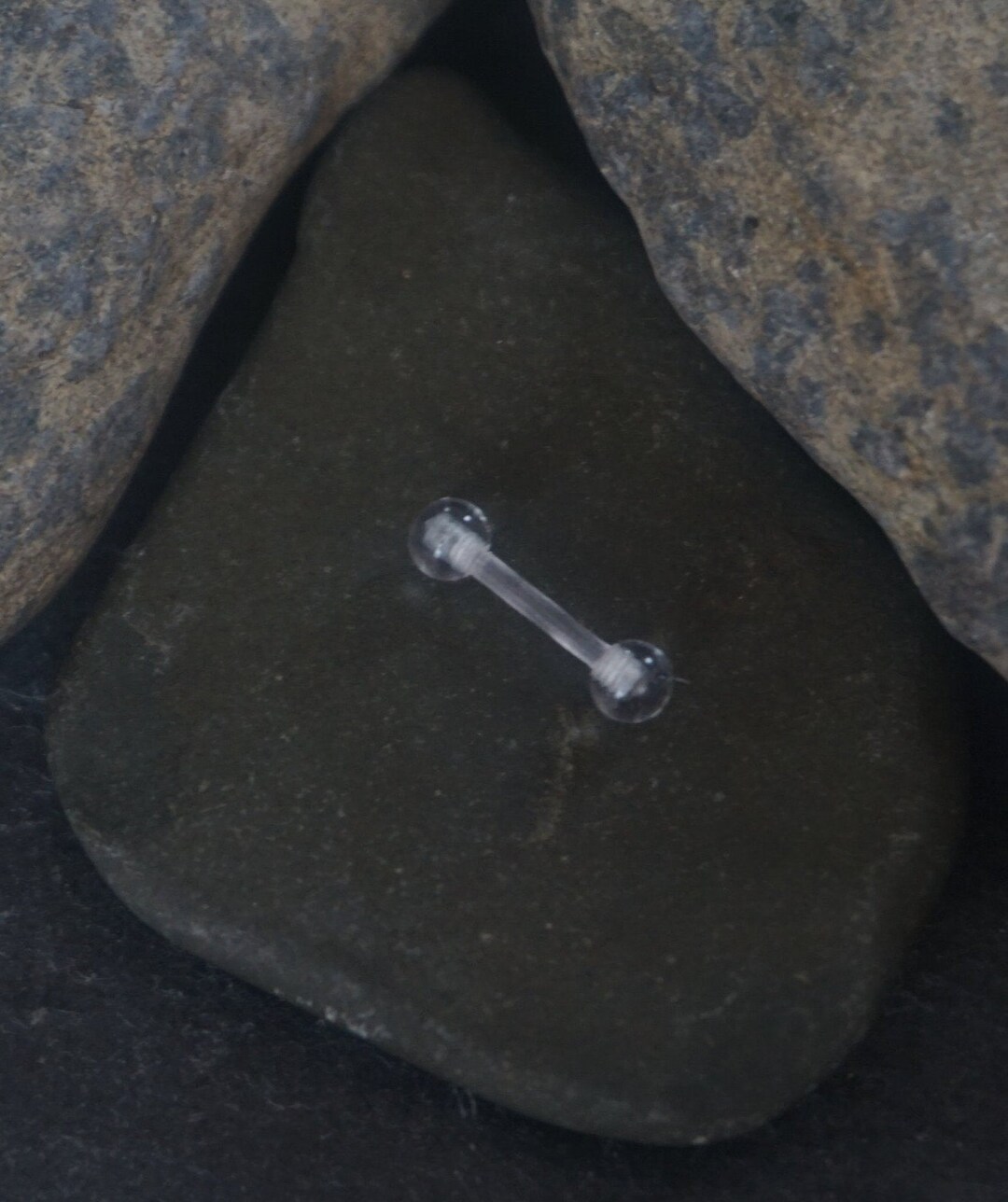 16g 8mm Barbell Retainer, Retainer Body Jewellery, Bioplast Retainer ...