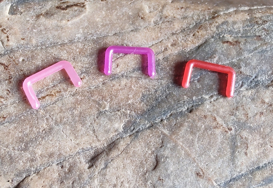 16g Septum Retainer, 6mm Septum Retainer, 6mm Septum, Bio-flex Retainer ...