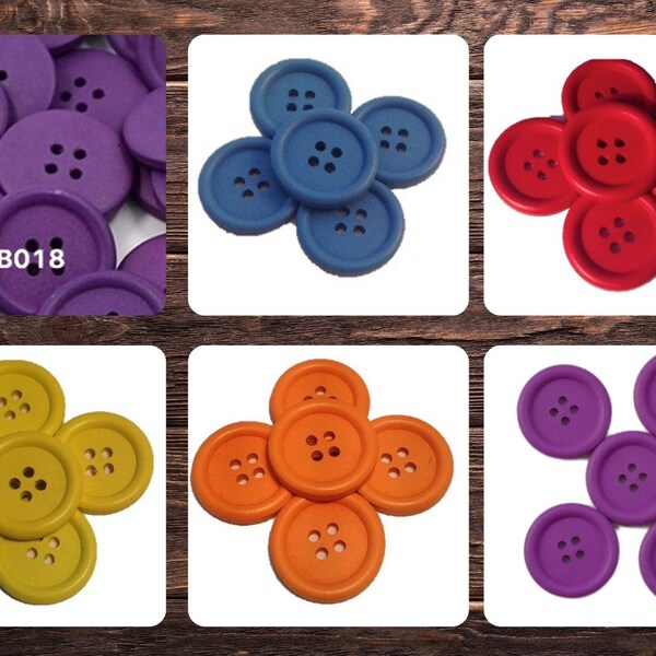 30mm Buttons - Etsy UK