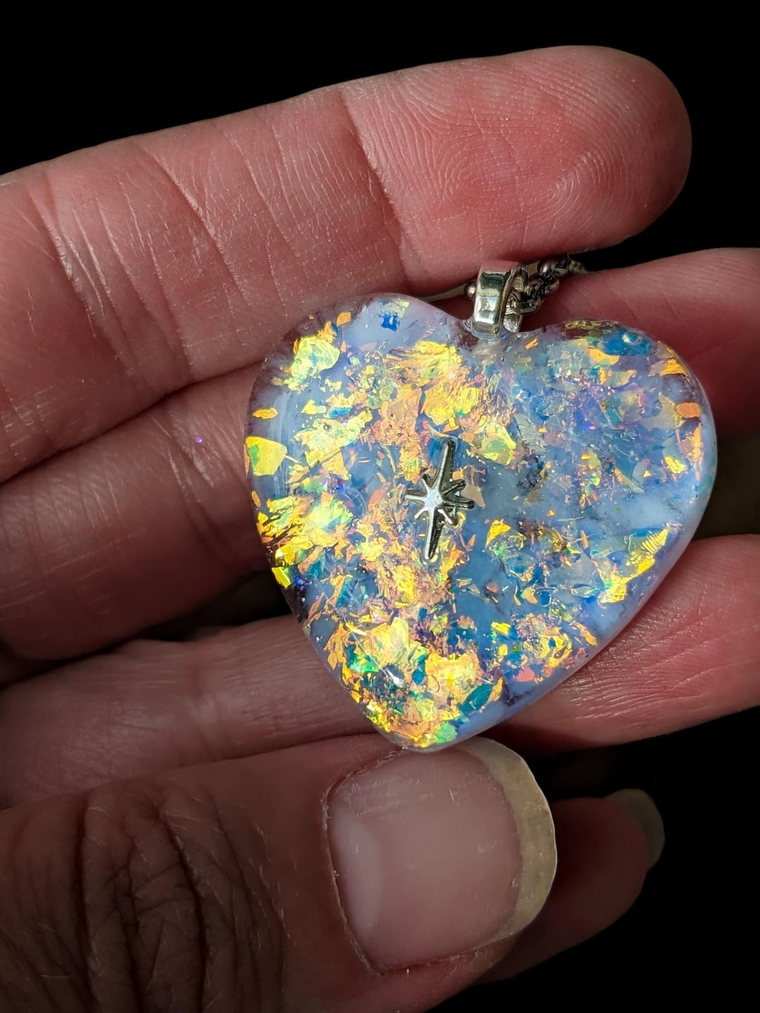 Luminous Heart Star of Sirius Large Rainbow - Etsy