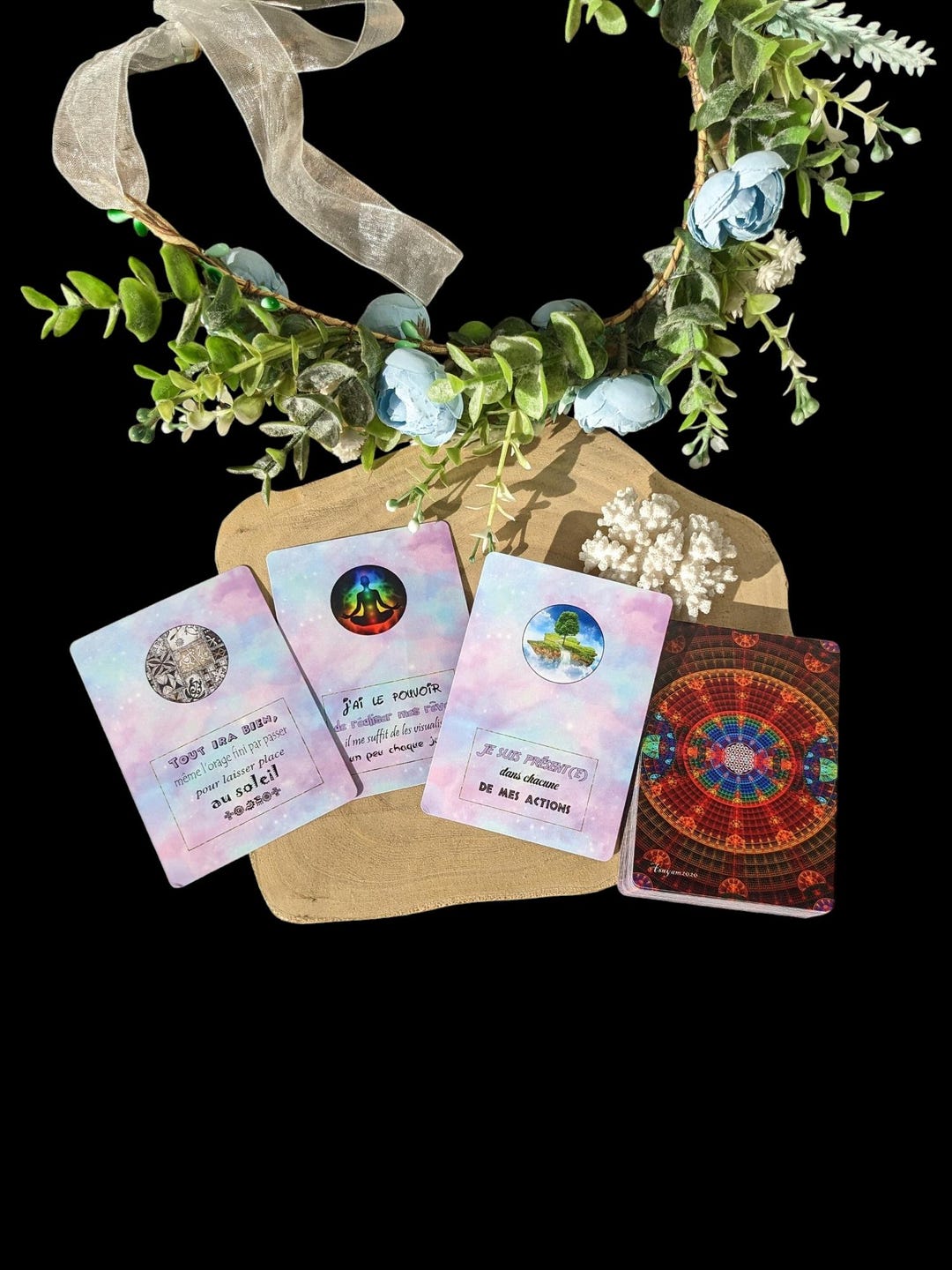 Cosmic Positive Affirmation Card Game - Etsy