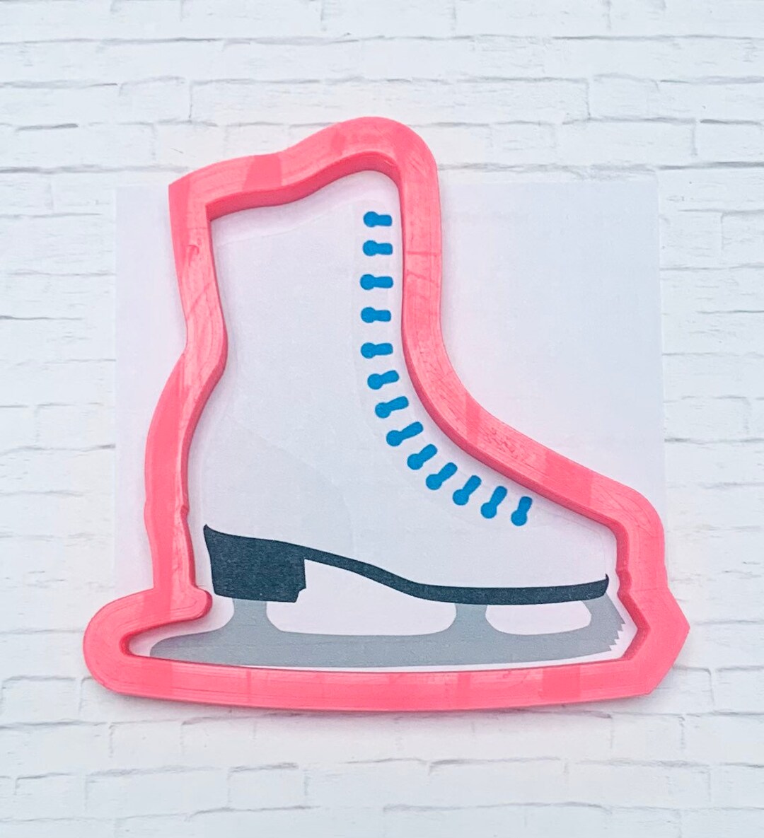 Ice Skate Cookie Cutter Winter Theme - Etsy