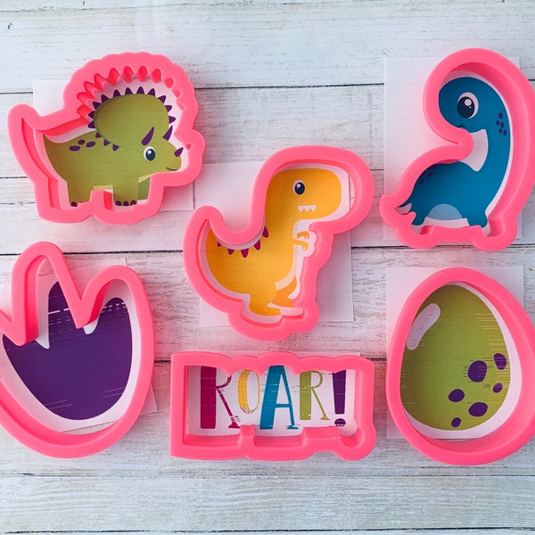 Dinosaur Cookie Cutters - Etsy