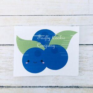 Blueberries Cookie Cutter Fruit Theme Food | Etsy