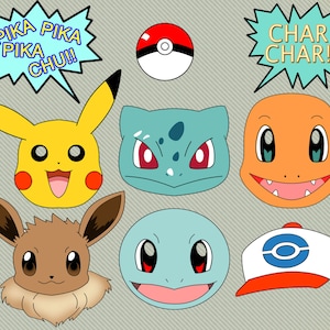 Pokemon Photo Booth Props - Etsy