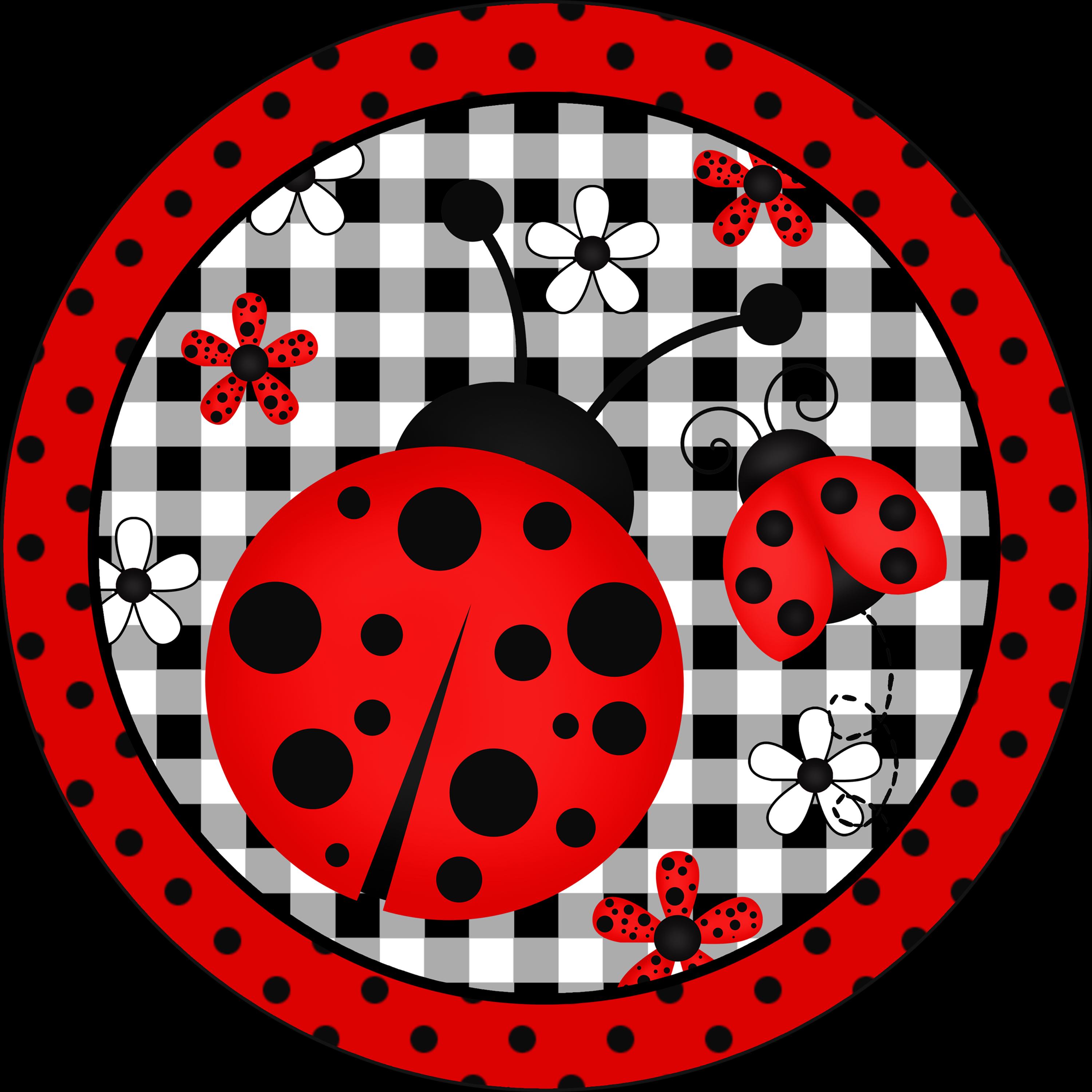 Ladybug Sign for Wreath, Spring Sign, Spring Wreath Sign With Ladybugs ...