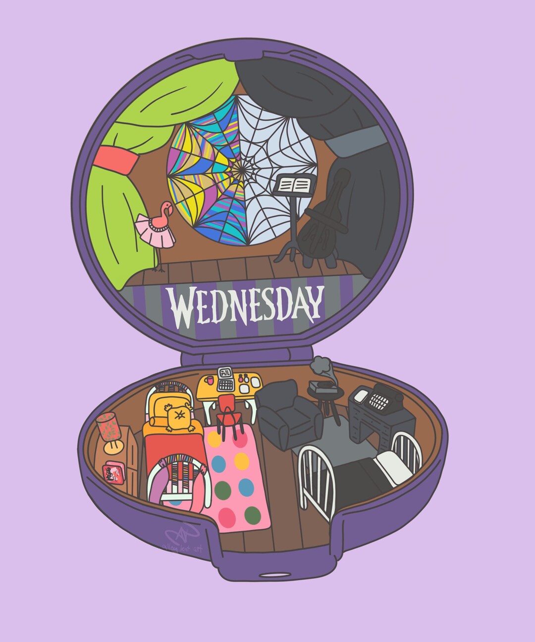 Goth Pocket Poster - Etsy