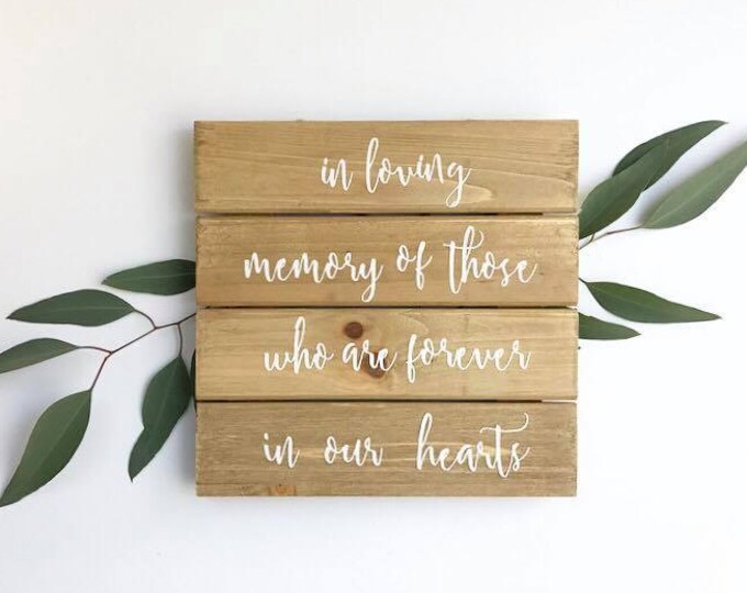 In Loving Memory... - Etsy
