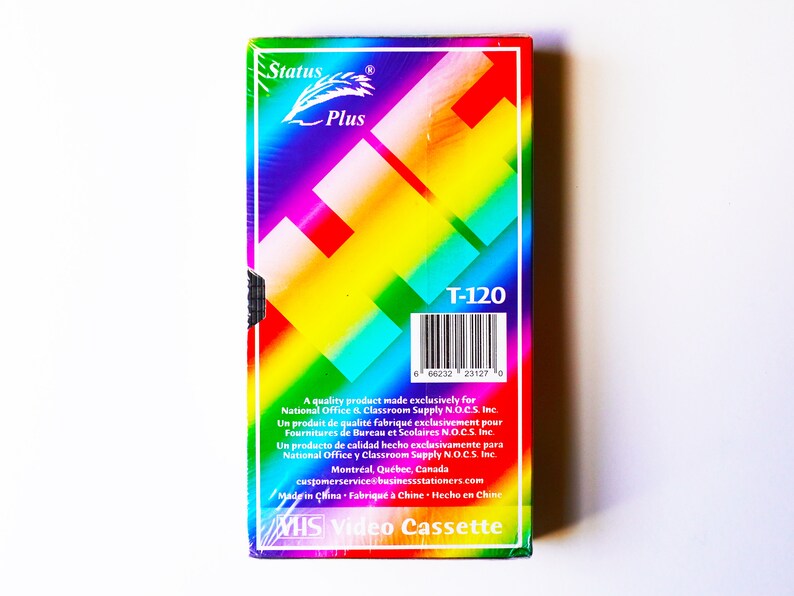 Rainbow VHS - Put Your Videos on VHS! - Etsy