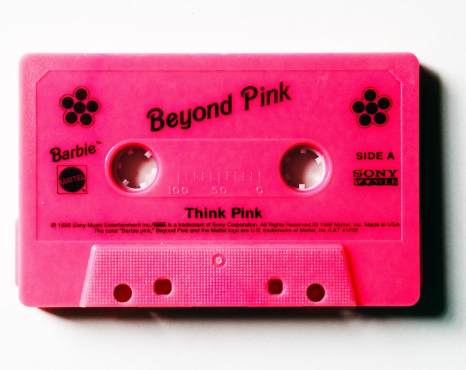 Think Pink - Barbie Vintage Cassette Tape - Etsy