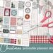 Printable Farmhouse Christmas Planner Stickers, Christmas Planner ...
